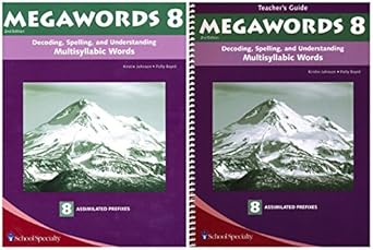Megawords 8 SET - Student and Teacher's Guide (Decoding, Spelling, and ...