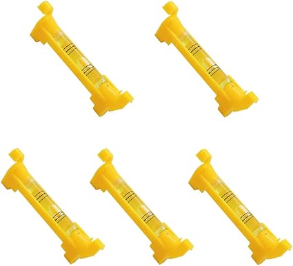 5PCS Hanging Bubble Line Level String Line Level Rope Hanging Spirit ...