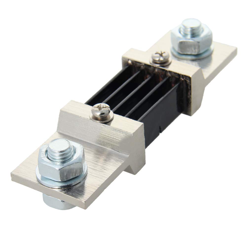 Fielect 500A 75mV DC Current Meter Shunt Resistor Resistance for DC ...