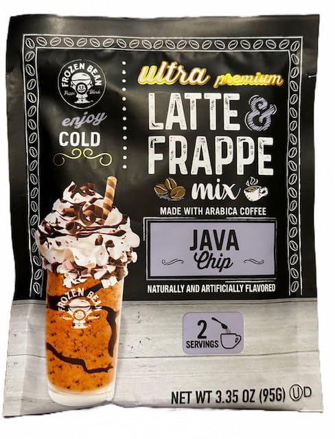 Amazon.com : Ultra Premium Latte & Frappe mix Java Chip Latte Net WT 2. ...