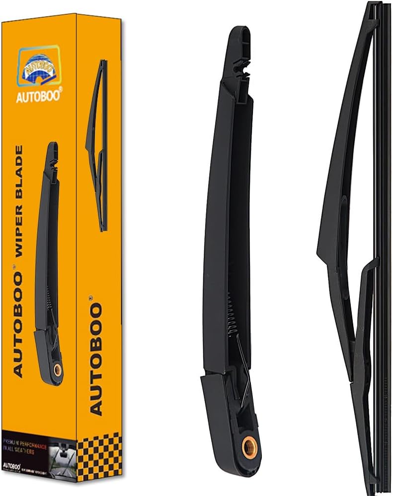 Amazon.com: AUTOBOO 11" Windshield Wiper Arm with 12" Rear Wiper Blade ...