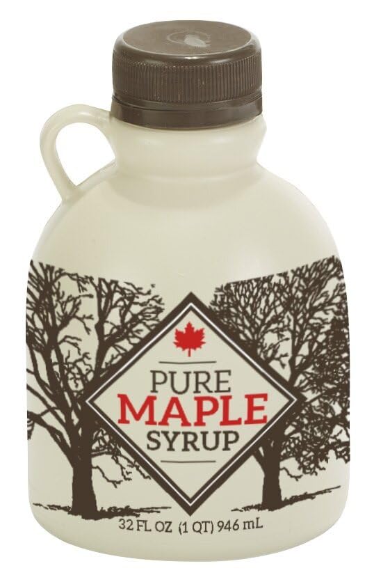 Amazon.com - Little Giant® Maple Syrup Bottle | Empty Plastic Jug ...