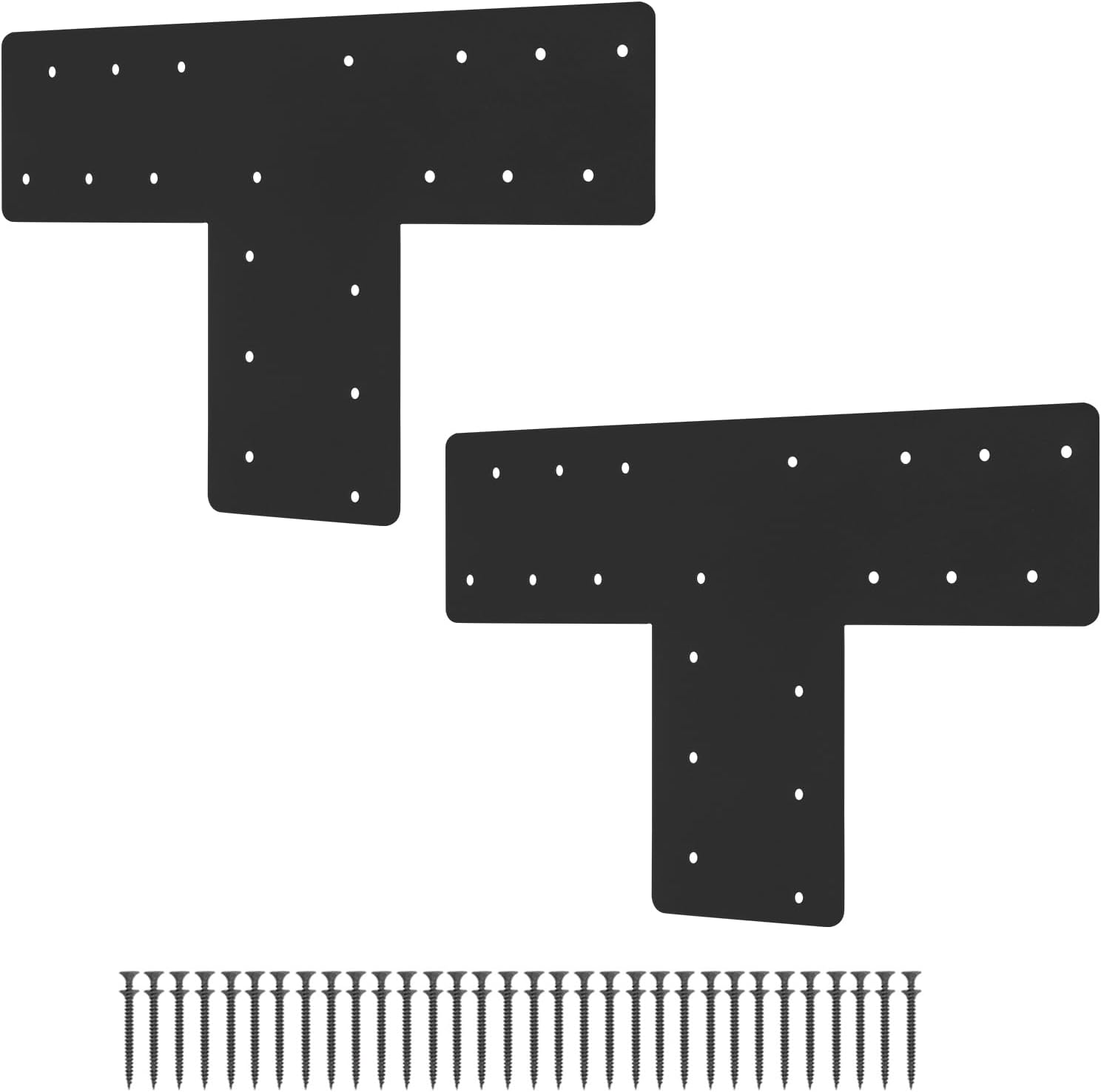 eoere Heavy Duty Steel 8x8 Post Base, Fence Base, Anchor Deck Supports ...