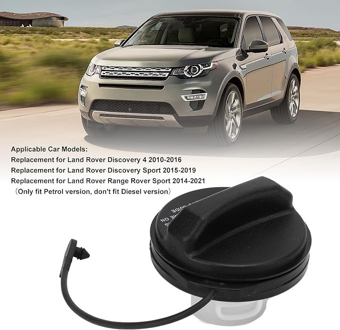 Amazon.com: Gas Cap, Fuel Cap Petrol Fuel Tank Cap Replacement for Land ...