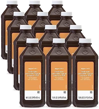 Amazon.com: McKesson Hydrogen Peroxide 3%, 1 Gallon [Pack of 1] Topical ...