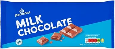 Morrisons Milk Chocolate 200g : Amazon.co.uk: Grocery