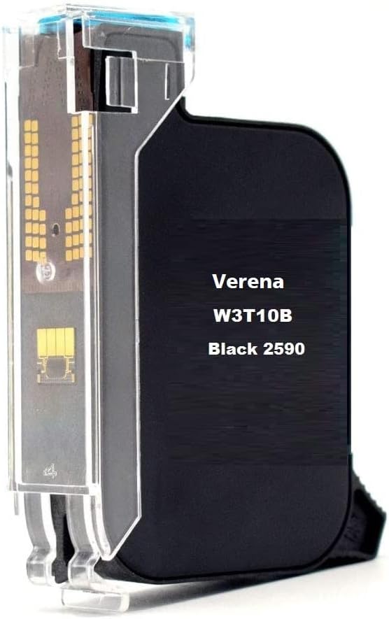 Image Print W3T10B/ 2590 Solvent Black Ink Cartridge Compatible with ...