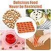 Amazon.com: XIHIRCD Goldfish Cracker Cutter, 4.41x3.19in 25 Grid Gold ...
