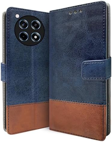 CEDO OnePlus 12R (5G) Flip Cover | Leather Finish | Inside Pockets ...