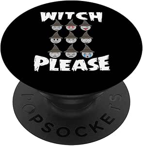 Amazon.com: Witches Emoticon Collection Witch Please Halloween Costume ...