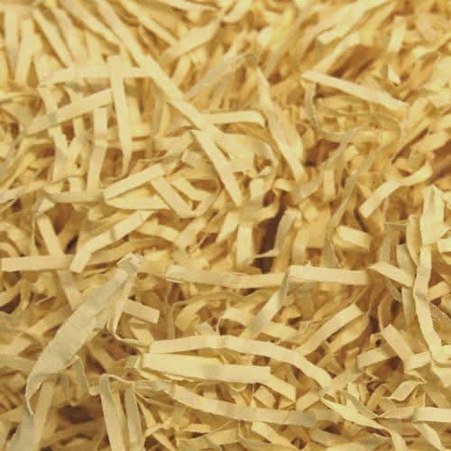 100g Cream Shredded Kraft Paper Ideal For Hamper Fill : Amazon.co.uk ...