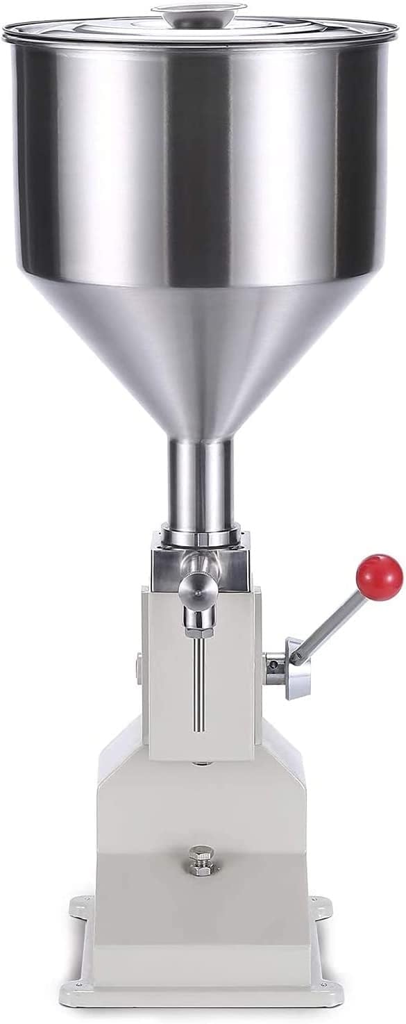 Amazon.com: Manual Filling Machine, Adjustable Stainless Steel Paste ...