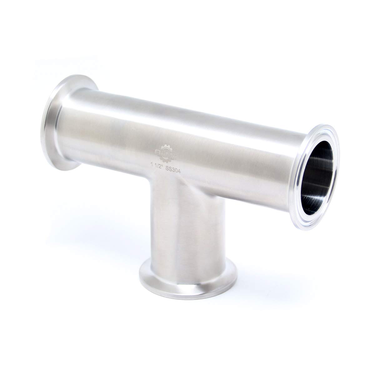 Snapklik.com : QiiMii Tri Clamp 1.5" Equal Tee Tri Clover Tee Fittings ...