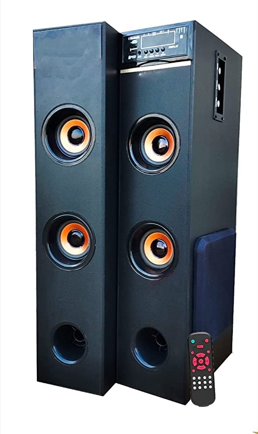 Multimedia Home DJ Double Tower 24 inch Height with 5.25 inch Double ...