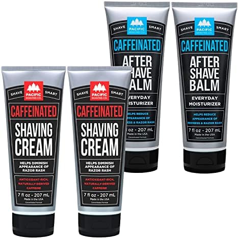 Amazon.com: Pacific Shaving Company Caffeinated Shaving Cream ...