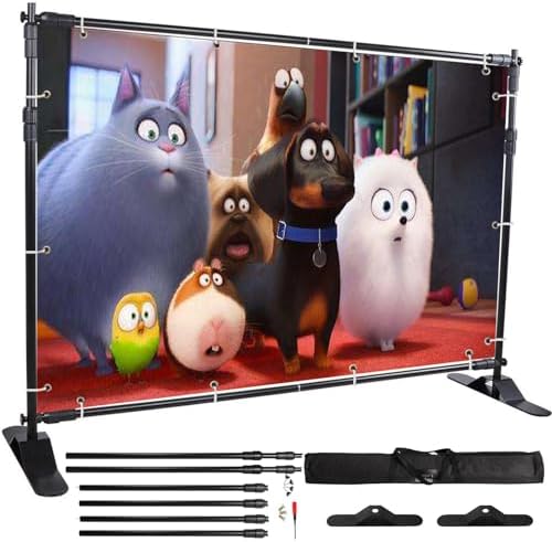 Amazon.com : FUDESY 10x8 ft Backdrop Banner Stand, Heavy Duty ...