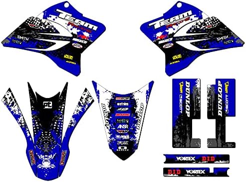 Amazon.com: Team Racing Graphics kit Compatible with Yamaha 2005-2020 ...