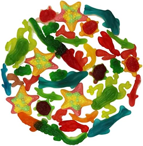 Amazon.com : FirstChoiceCandy Sea Creatures Party Fun Gummy, Sea ...