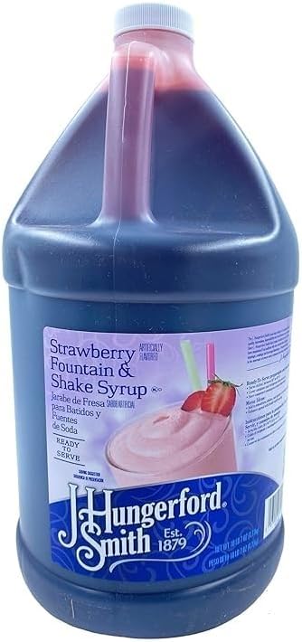 Amazon.com : Milkshake & Fountain Syrup - 1 Gallon (Cherry) : Grocery ...