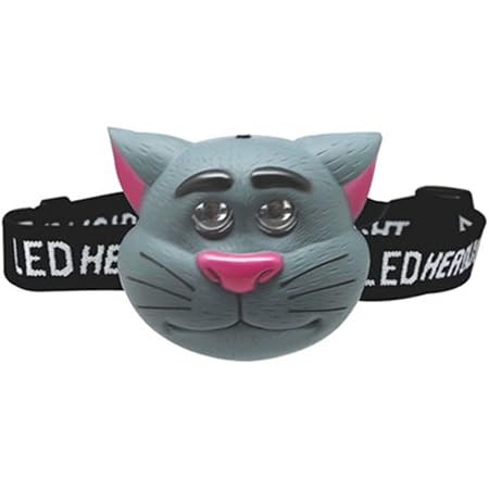 HANGQI Animal LED Children's Head Torch Camping Light Bright Lamp Kids ...
