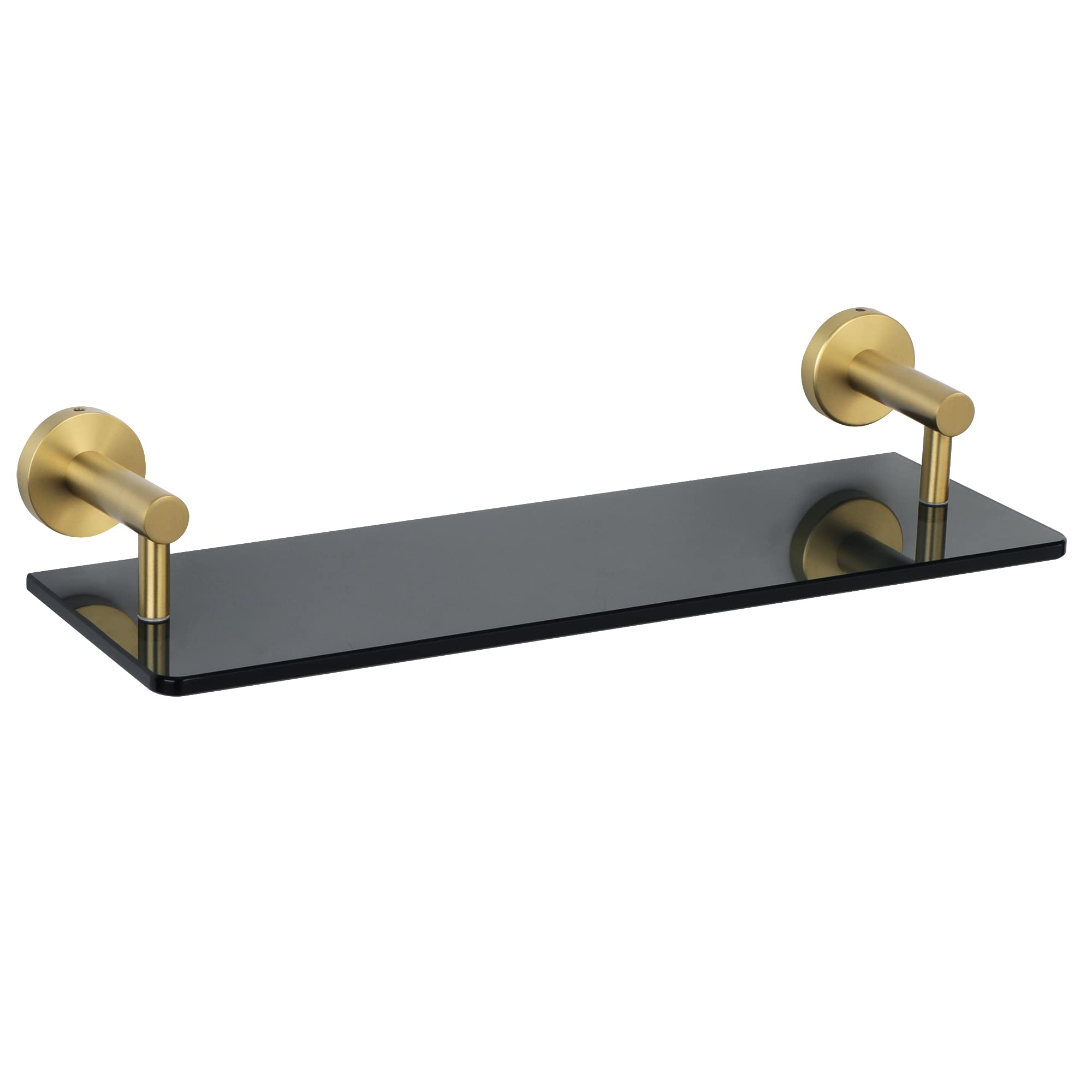 Amazon.com: Alise Bathroom Shelves Glass Shelf Wall Mount Floating ...