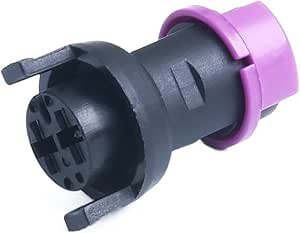 Amazon.com: XMGKMN DJ70217-6.3 Connector Fog Lamp Plug Automotive Wiring Harness Sheath Round ...