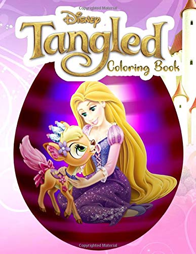 Buy Disney TANGLED Coloring Book: Great Quality Coloring Book. Nice ...