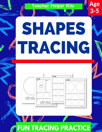 Shapes Tracing: Shape Tracing Book For Preschoolers, Practice For Kids ...