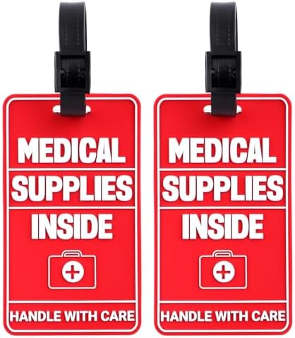 Amazon.com | Medical Equipment Luggage Tags - Multi-Functional Device ...