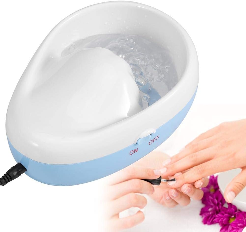 Nail Soaking Bowl, Manicure Hand Massage Spa Soak Nail Polish Remover ...