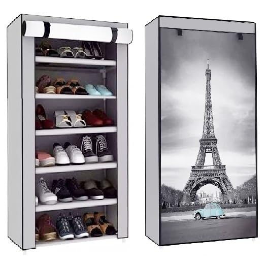 EXPOSURE 6 Layer Multipurpose Metal Pipes Non Woven Cover and Shelf ...