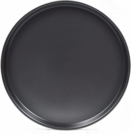 Amazon.com: ODDIER 10inch Nonstick Pizza Pan，Carbon Steel Baking Oven ...