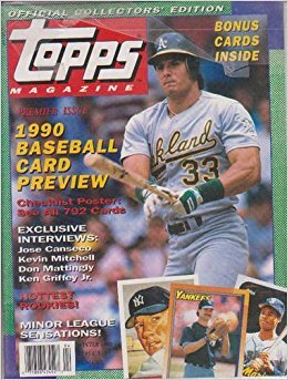 Topps Magazine; Official Collectors' Edition -Winter 1990: unknown ...