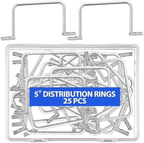 Amazon.com: Yaocom 25 Pcs Distribution Rings Aluminum D Ring for ...