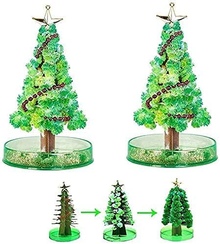 HEETINA Magic Growing Crystal Christmas Tree,Kids DIY Magic Growing ...