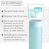 AQUAWARE Frosty Plastic Food Grade Fridge Round Water Bottle Gift Set(6 ...