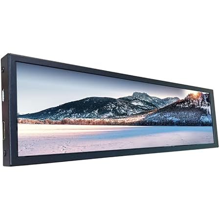 Amazon.com: LESOWN 8.8 inch Ultra Wide Monitor Stretched Bar LCD ...
