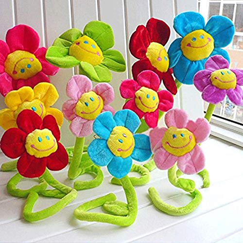 Buy Life on Left 26" Super Cute Sun Flower, Plush Daisy Flowers with ...
