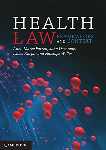 Health Law: Frameworks and Context - Kindle edition by Farrell, Anne ...