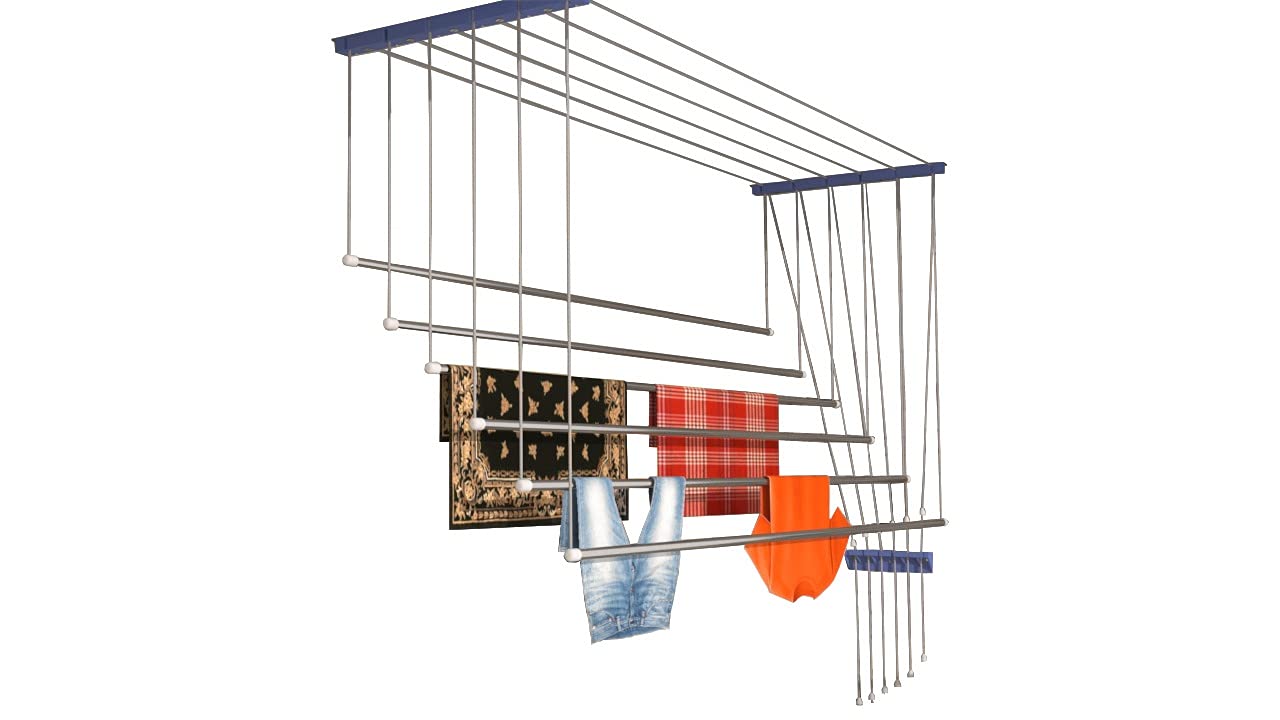 Buy Laxhmi Industries Stainless Steel Rust Ceiling Roof ed Clothes ...