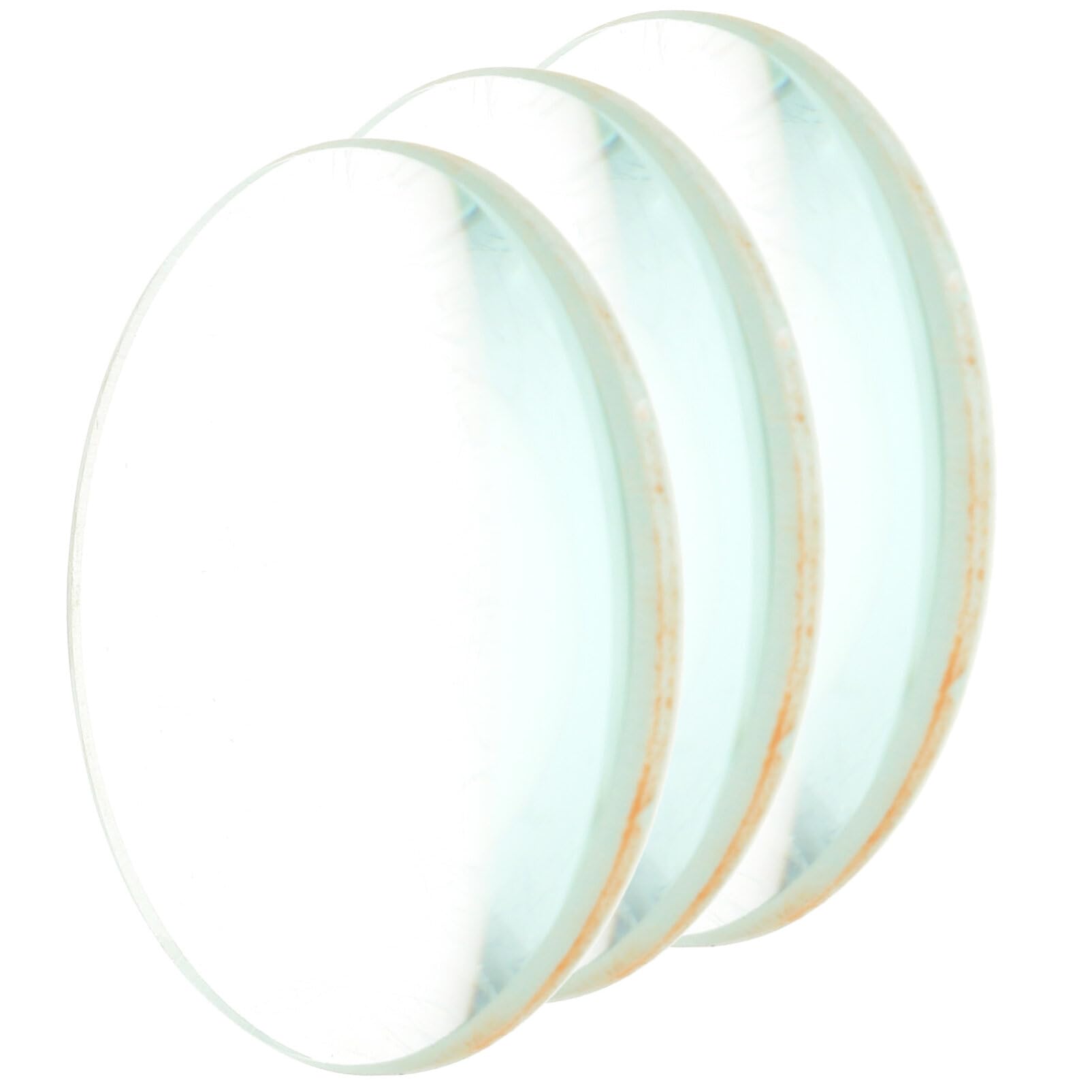 Beveled Round Glass Lens Bevel Edge Safety Clear Round Tempered Glass