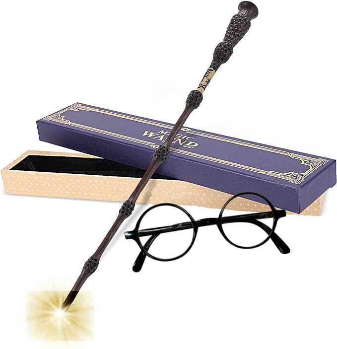 Buy Fusked Dumbledore Light Wand Toy for Kids Gift with Sunglass ...