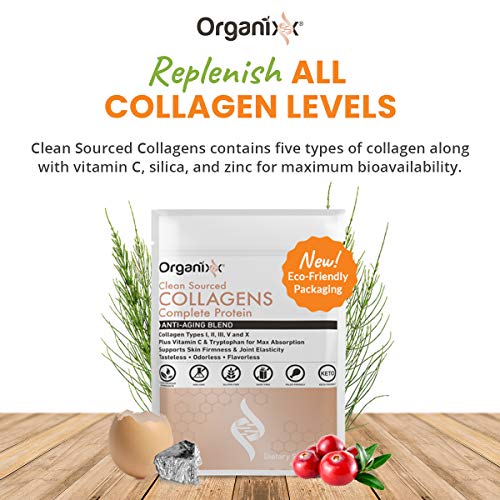 Organixx - Clean Sourced Collagens - Powerful Anti-Aging Supplement ...