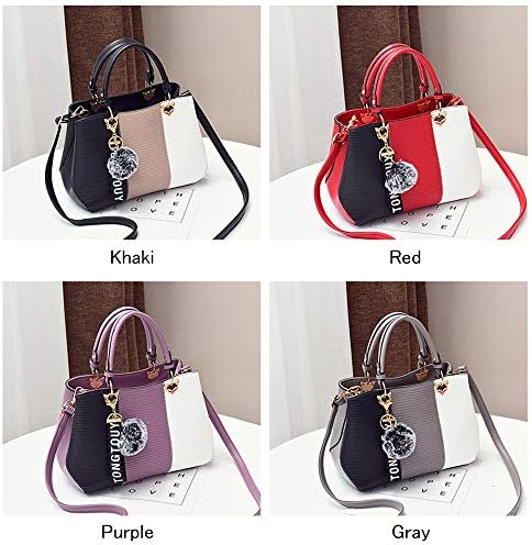Amazon.com: Handbags for Women Fashion Ladies Purses PU Leather Satchel ...