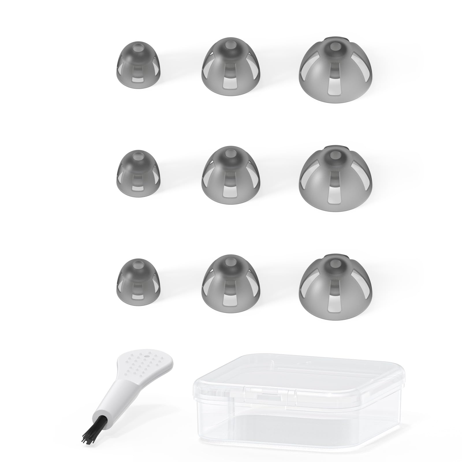 Amazon.com: Resound Compatible Hearing Aid Domes Open Smokey Ear Tips ...