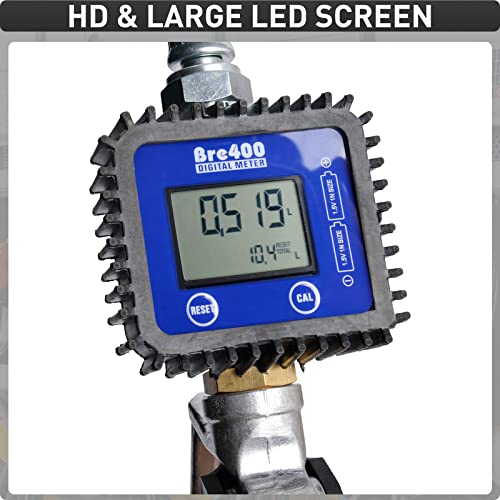 YFIXTOOL Digital Oil Control Valve Meter Nozzle, Pneumatic Oil Gun with ...