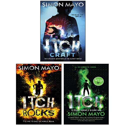 Amazon.com: Simon Mayo 3 Books Collection Set(Itch, Itch Rocks ...