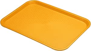 PATIKIL 14x11" Fast Food Tray, PP Plastic Reusable Recyclable Multi ...
