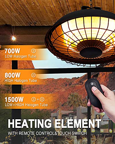 Star Patio Electric Patio Heater, Outdoor Heater, Ceiling Heater with ...