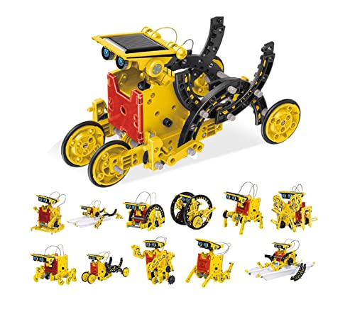 Snapklik.com : STEM Kids Solar Powered Transformer Robot Educational ...